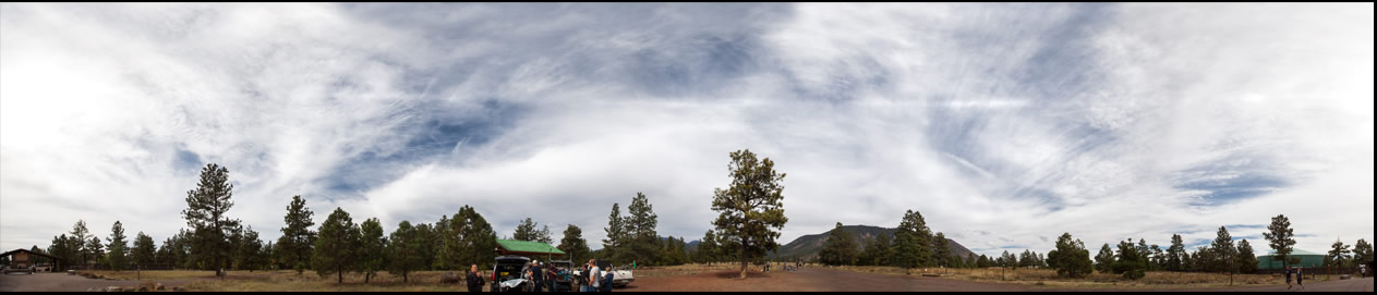 Parhelic Circle, three perspectives - OPOD